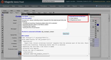 Magento Form Builder Magento Form Manager Custom Contact Us Form In