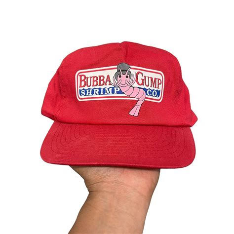 Shrimps Vintage Bubba Gump Shrimp Forrest Gump Movie Promo Snapback Hat