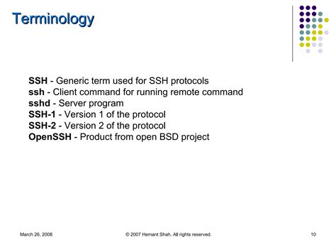 Introduction To Ssh Ppt