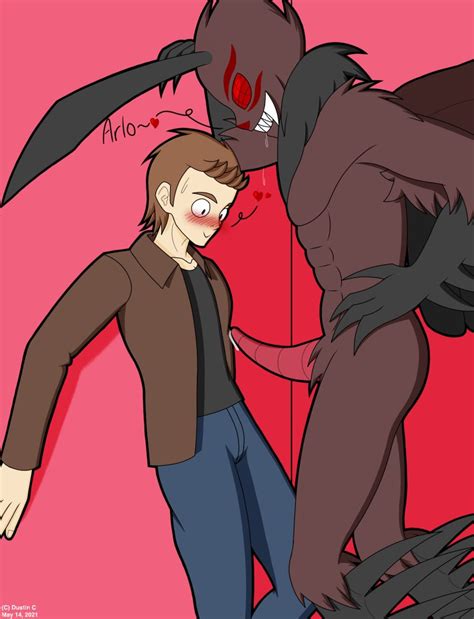 Rule 34 Arlo Davis Dustin C Blush Brown Fur Brown Hair Cryptid Dou