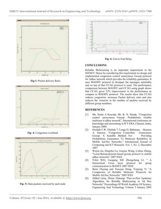 Gossip Based Reliable Multicast Protocol PDF Computer Networking Computing