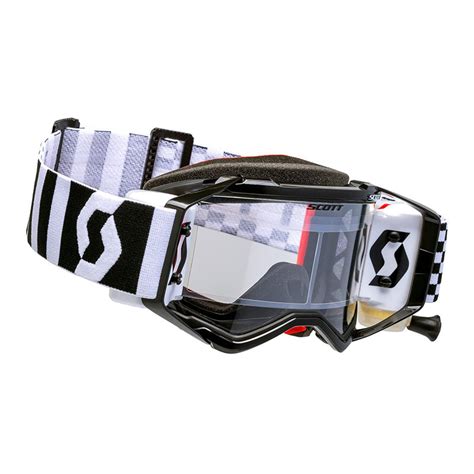 Scott Prospect Wfs Goggle Racing Black White Motostorm En