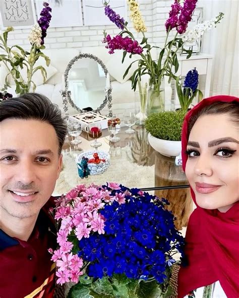 عکس های خانوادگی بازیگران ایرانی کنار سفره هفت سین لاکچری شیک و