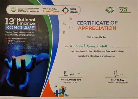 Dinesh Kumar Muduli On Linkedin Ksom