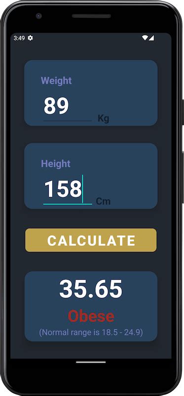 Github Hitendra27bmicalculator Github Hitendra27bmicalculator