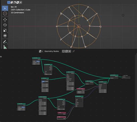 How To Join Two Curves Points Of Same Index With Edges Using Geometry