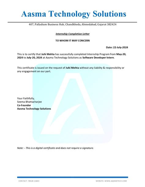 Juhi Mehta On Linkedin Internship Softwaredevelopment Careergrowth