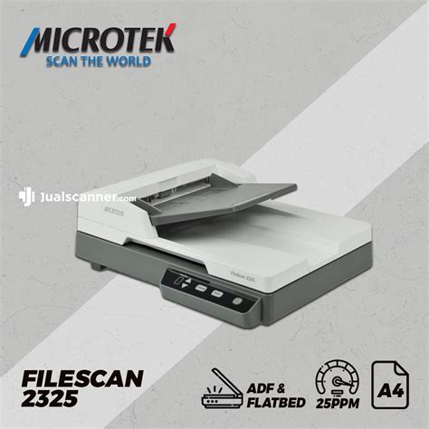 Scanner Microtek Filescan2325 Rumah Scanner