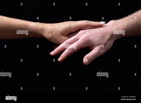Concept Of Emotions The Sense Of Touch Expresses Feelings And Emotions