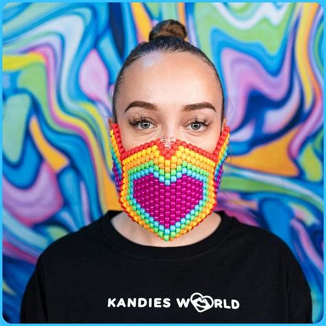 Festival Face Masks Led And Kandi Rave Masks Kandies World