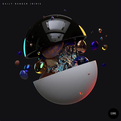 Daily Render 20181015 Adobe Dimension Project On Behance Graphic Design Posters Layout