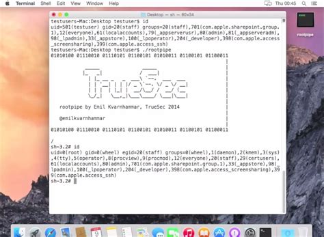 Serious OS X Yosemite Vulnerability Shown In Proof Of Concept Video Softpedia