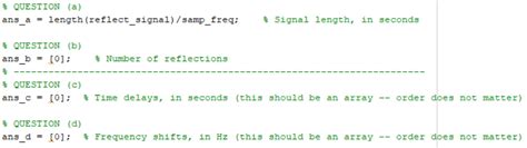 TOPIC Digital Signal Processing In MATLAB Problem Chegg