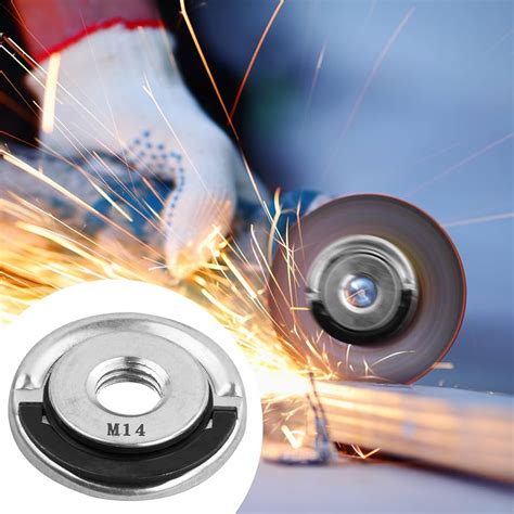 Angle Grinder Nuts M10 M14 5 8 11 Inner Outer Quick Release Locking