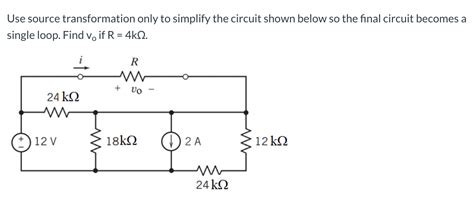 Solved Use Source Transformation Only To Simplify The