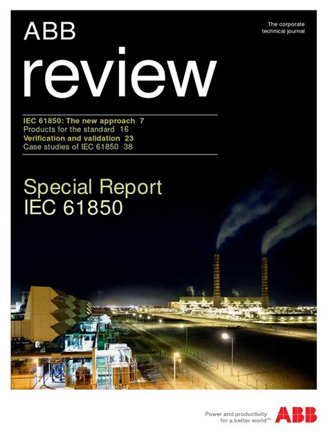 Abb Sr Iec 61850 72dpi Download Free Pdf Osi Model Electrical Grid