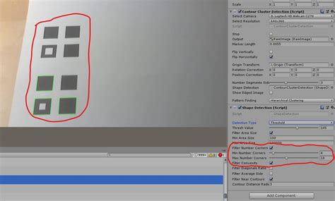 Findcontours Outputs Different Result If The Camera Is Parallel To The Contour Border Opencv