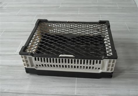 Hollow Pp Turnover Box Plastic Logistics Crate With Lid Transport