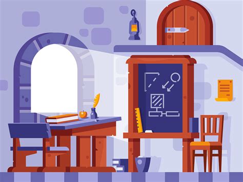 Medieval Classroom By Dedoxyribose On Dribbble