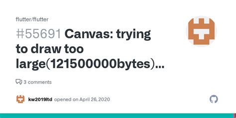 Canvas Trying To Draw Too Large121500000bytes Bitmap · Issue 55691