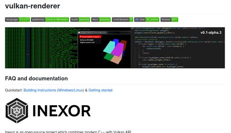 Reduce Number Of Badges On GitHub Main Page Issue Inexorgame Vulkan Renderer GitHub