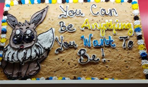 Eevee Cookie Cake Cookie Cake Cake Cookies Cake
