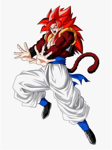 Transparent Dragon Ball Super Png Gogeta Ssj4 Dokkan Battle Png Download Kindpng