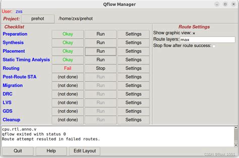 cpu功耗统计一： yosys逻辑综合，iverilog仿真测试并工作次数统计， graywolf布局placement生成版图layout qflow gui【 ubuntu22 04