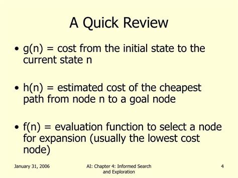 Ppt Artificial Intelligence Chapter 4 Informed Search And Exploration Powerpoint Presentation