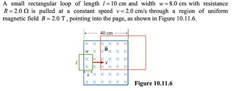 Solved 3a What Is The Emf Around The Loop As The Loop Chegg Com