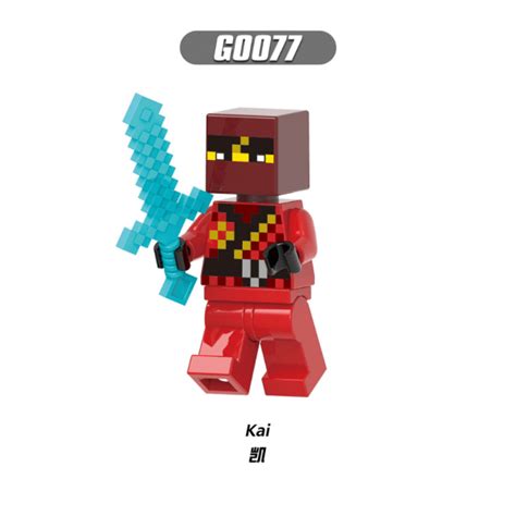 Game Minecraft Kai G Minifigures Brixtoy