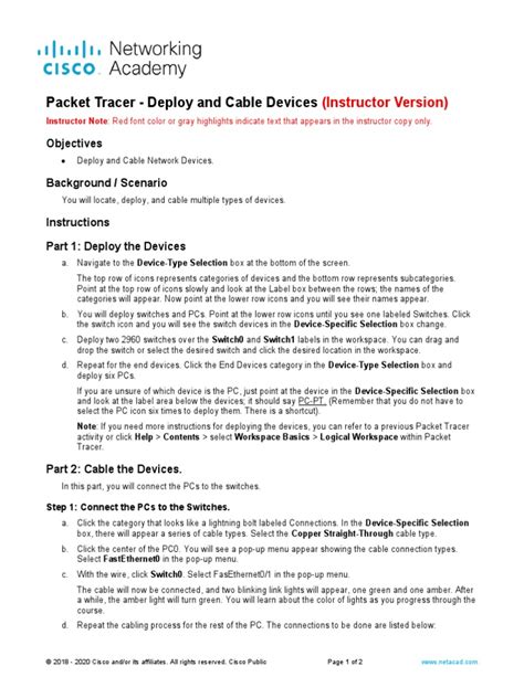 334 Packet Tracer Deploy And Cable Devices Ilm Download Free