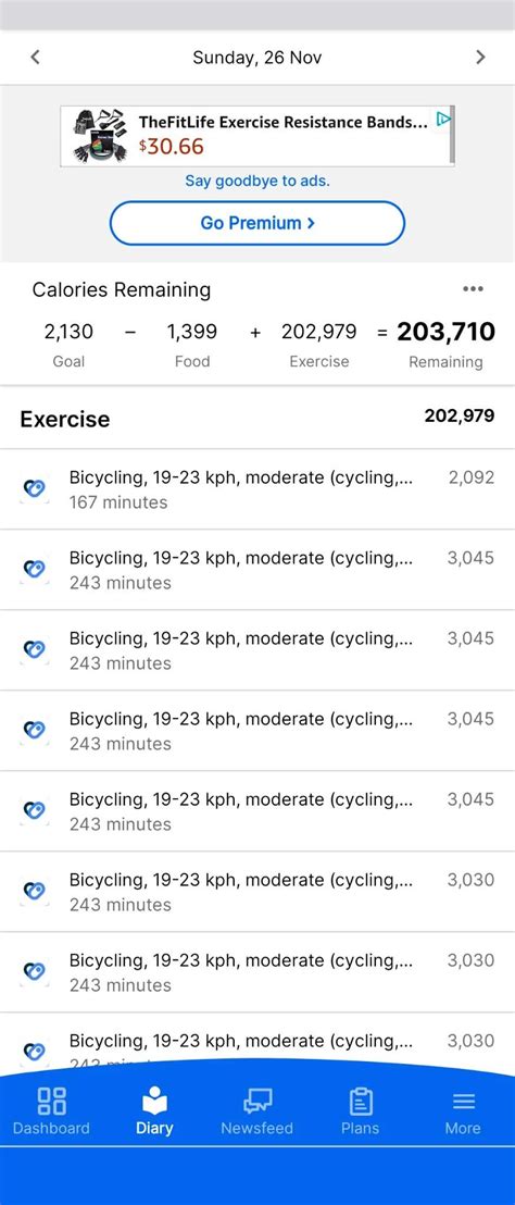 Myfitnesspal Keeps Duplicating My Exercises Every Day To The Point