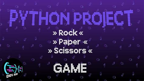 Python Project Sameso Rock Paper Scissor Game Youtube