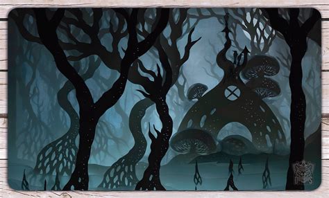 Playmat Magic The Gathering Wilds Of Eldraine Swamp Dos Reis Playmats
