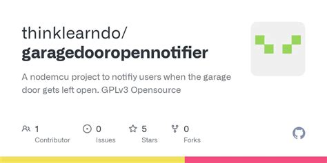 Finished My Garage Door State Indicator Project Shows Whether The