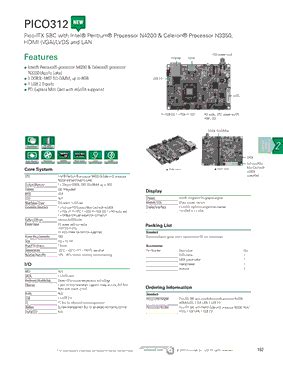 PICO Datasheet PDF Axiomtek Co Ltd