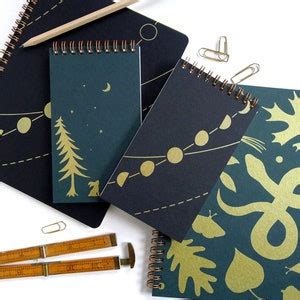 Forest Floor Coil Notebook Coil Bound Notepad Lined Or Blank Spiral Journal Etsy