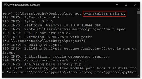 How To Convert Python File To Exe Using Pyinstaller