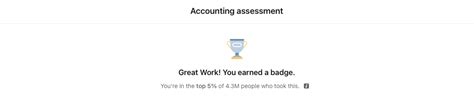 Accounting Linkedin Assessment Answers Theanswershome