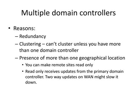 PPT Redundancy DHCP And Domain Controller PowerPoint Presentation Free Download ID 1787058