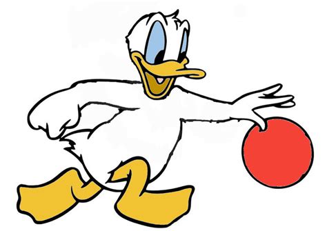 Donald Ducknaked With A Red Rubber Ball By Mrbertstown On Deviantart