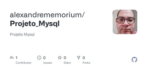 github alexandrememorium projeto mysql projeto mysql
