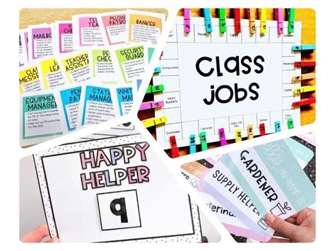 17 Best Classroom Helpers Ideas And Classroom Jobs List Chaylor And Mads