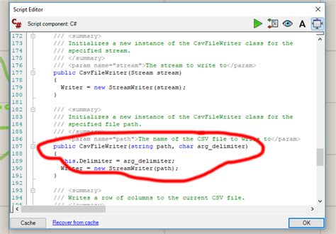 Write To Csv C Grasshopper Mcneel Forum