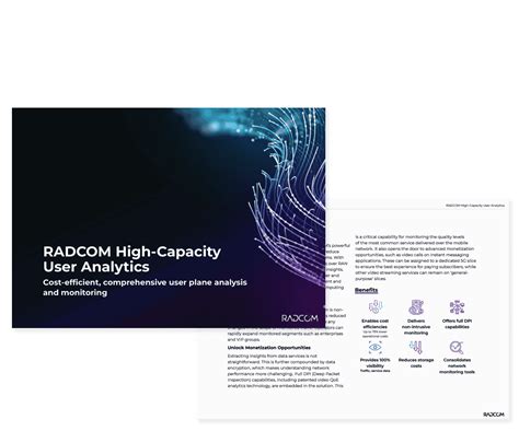 Radcom High Capacity User Analytics Radcom