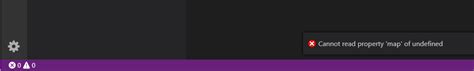 Cannot Read Property Map Of Undefined Issue Microsoft Vscode GitHub