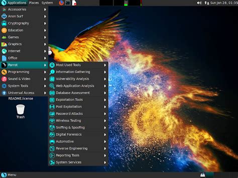Parrot Security 4 7 Security GNU Linux Distribution Designed With Cloud Pentesting And IoT