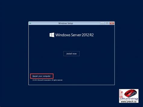 windows server 2012 r2 setup repair your computer up and running inc