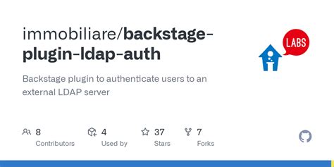 backstage plugin ldap auth packages ldap auth backend new backend md at